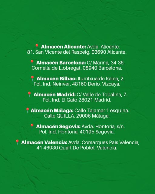 Visita cualquiera de nuestros almacenes a nivel nacional - Idaterm