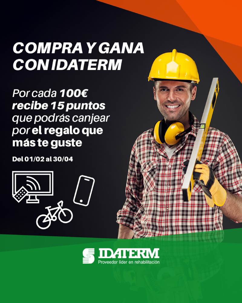 ¡Premio seguro comprando en IDATERM!